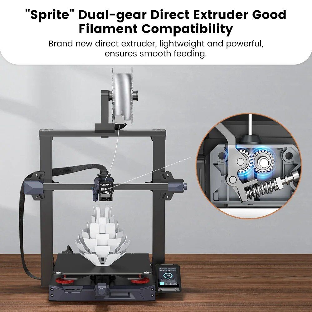 High-Performance 3D Printer with Large Build Volume and Advanced ...