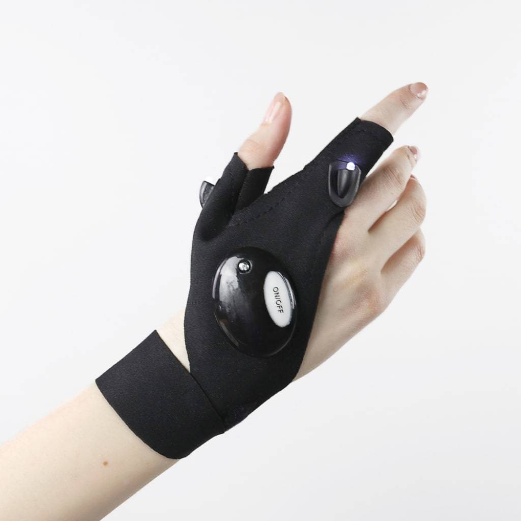 Waterproof LED Light Work Gloves - AutoHighwayAce Online Store
