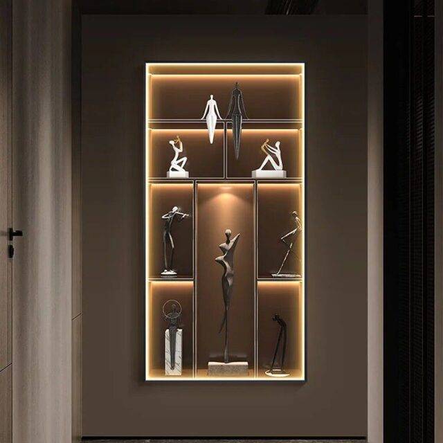 Abstract Art LED Wall Lamp for Modern Interiors - AutoHighwayAce Online ...