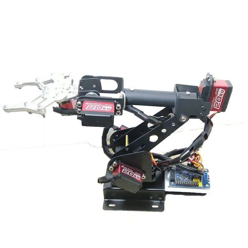 Advanced 6 DOF Robotic Arm Kit with Gripper Claw - AutoHighwayAce ...