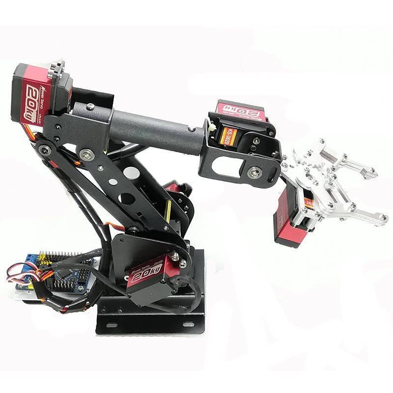 Advanced 6 DOF Robotic Arm Kit with Gripper Claw - AutoHighwayAce ...