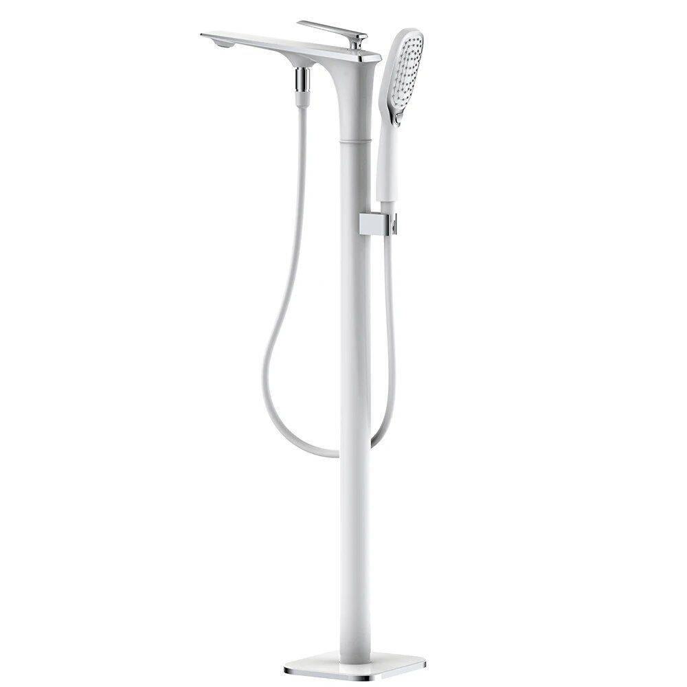 Elegant Freestanding Bathtub Faucet - Dual Control Mixer with Ceramic ...