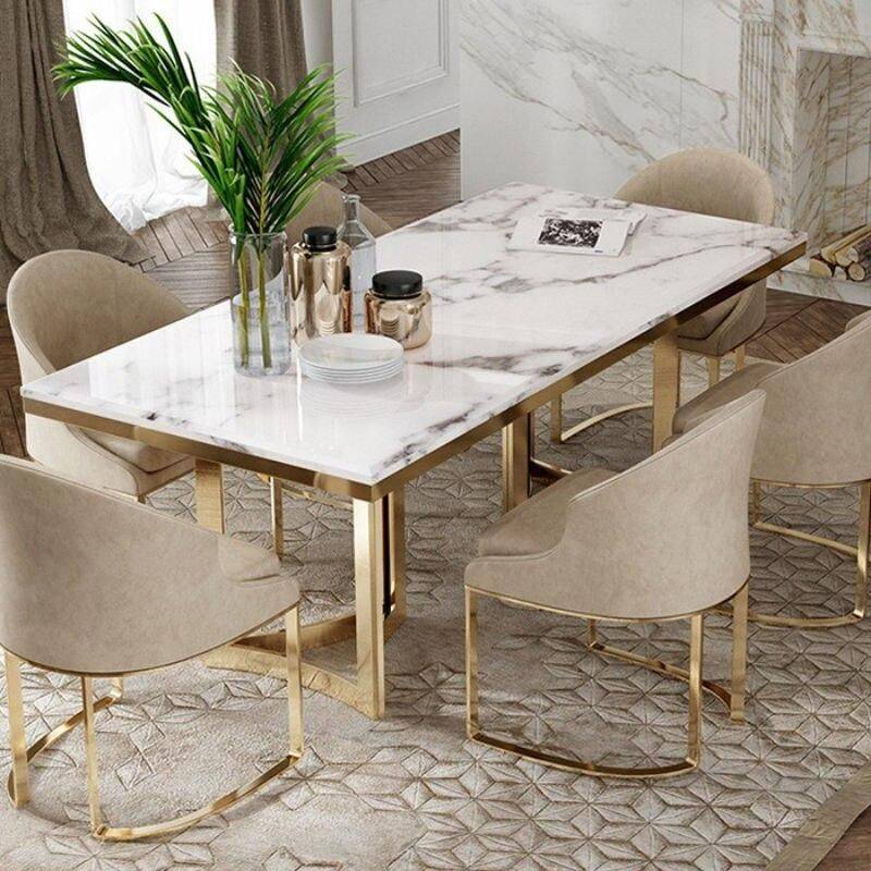 Luxury Nordic Modern Dining Table for Contemporary Homes ...